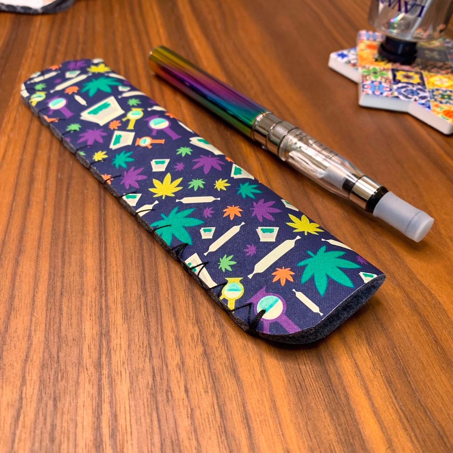 Cannabis Weed Leaf VAPE Pen Holder Vape Pen Case Vape - Etsy Canada