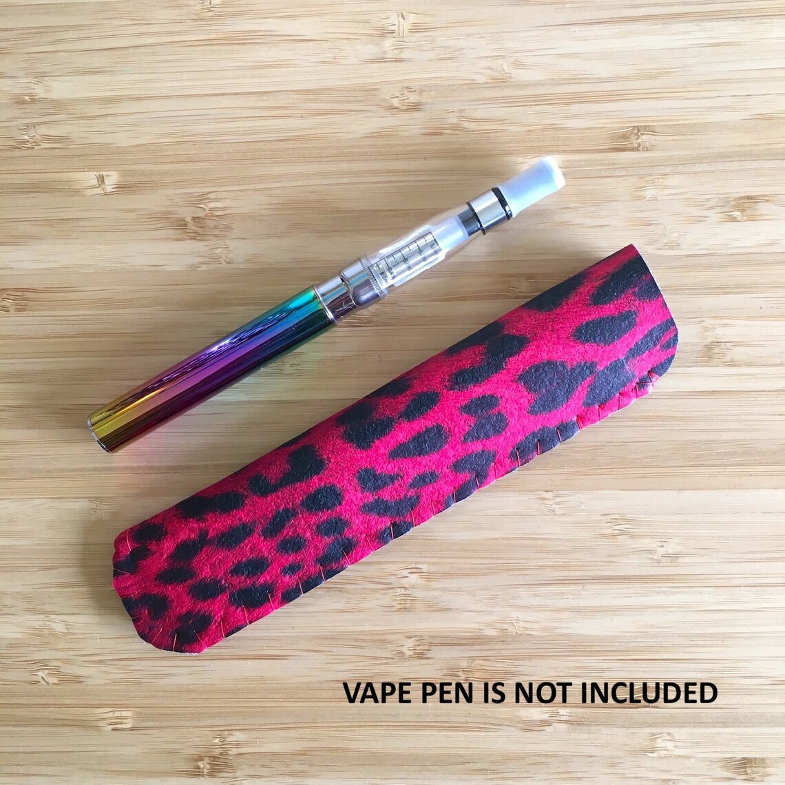 Hot Pink Cheetah Fur VAPE CASE Vape Holder Vape Pen Case - Etsy