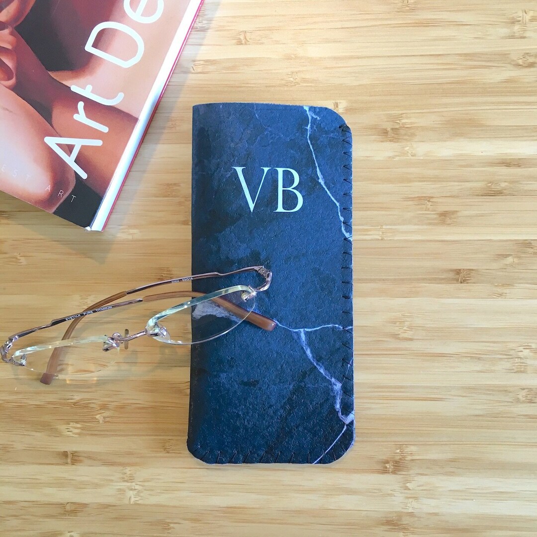 Personalised Marble Glasses Case Glasses Sleeve Glasses - Etsy