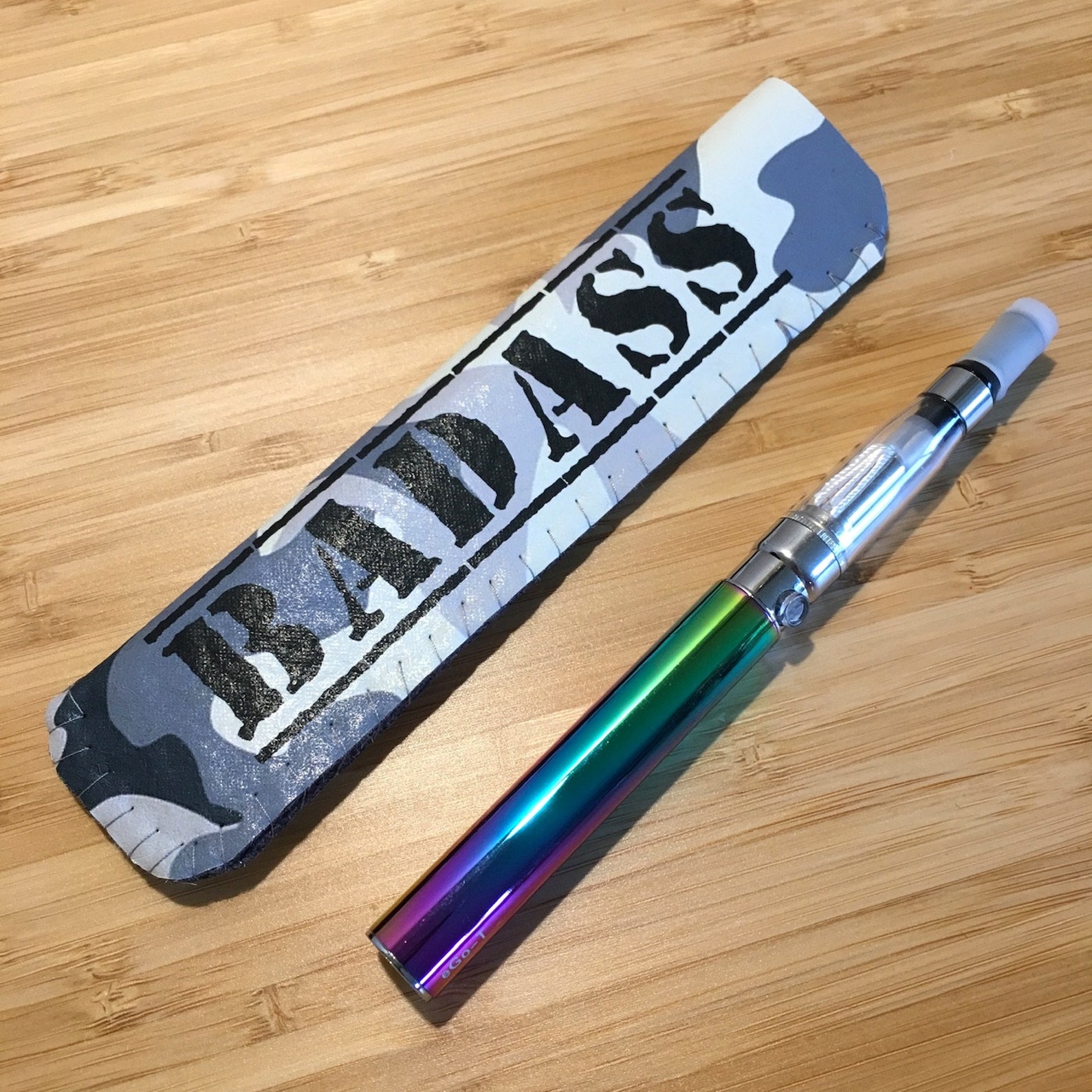 Grey Camouflage Badass VAPE PEN CASE E-cig Holder E-cig - Etsy UK