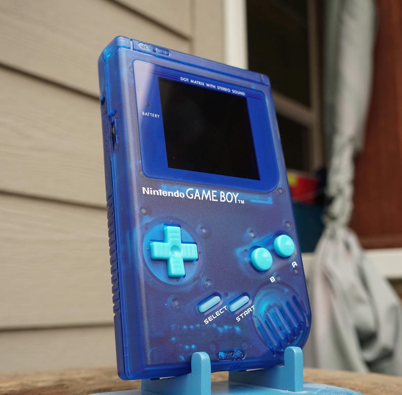 DMG-01 Game Boy New Caps,volwh,pwrbrd +IPS Screen More. Gameboy Berry ...