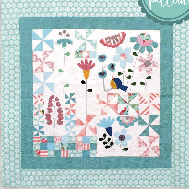 Floral Quilt Pattern - Etsy