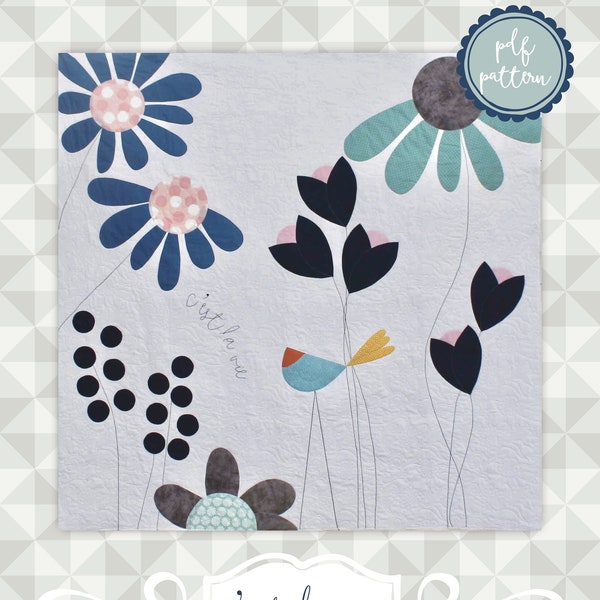 Large Applique Quilt - Etsy