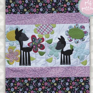 Instant Download- Love You Deerly Quilt Pattern. Panel Quilt. Deer ...