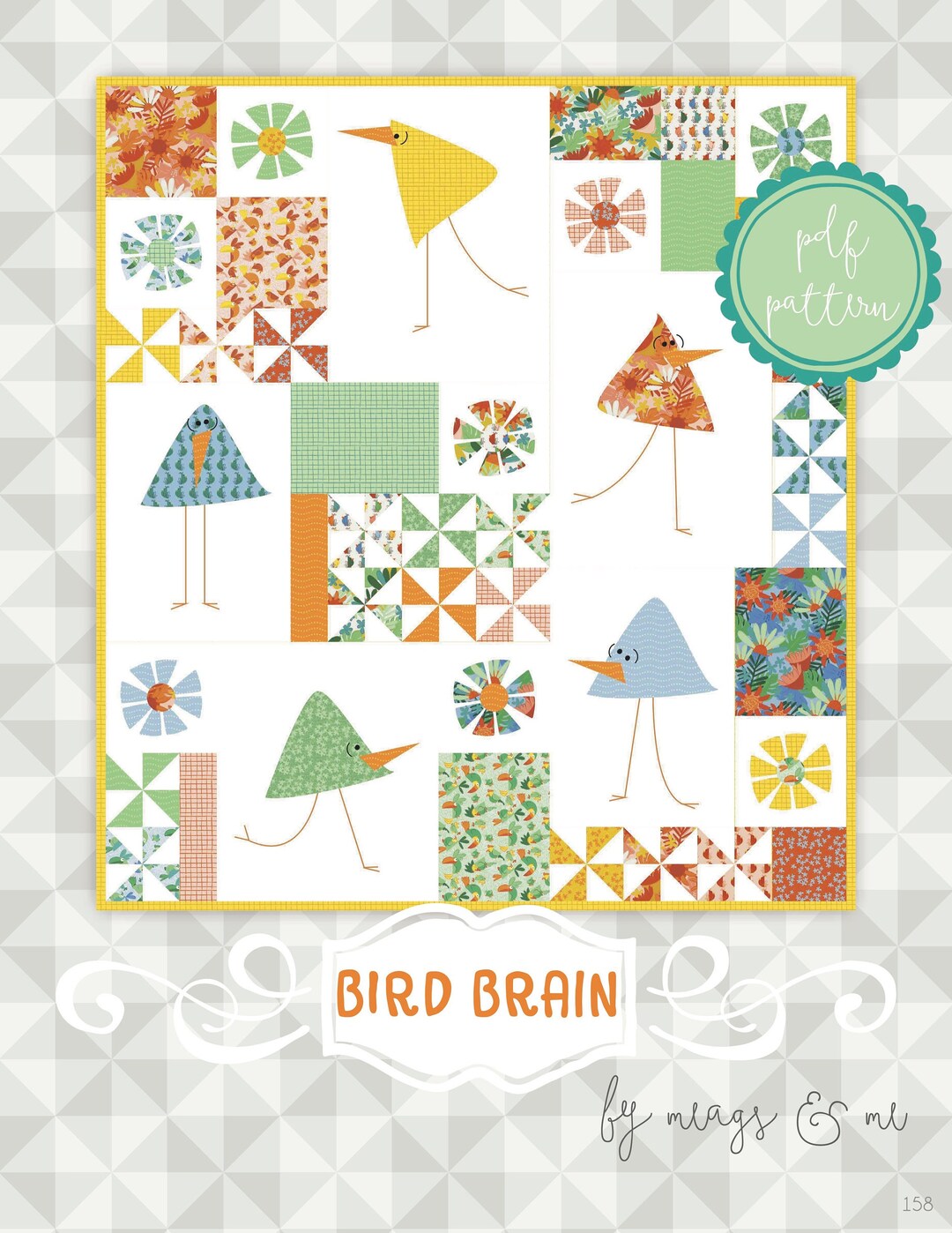 Instant Download: Bird Brain - Etsy