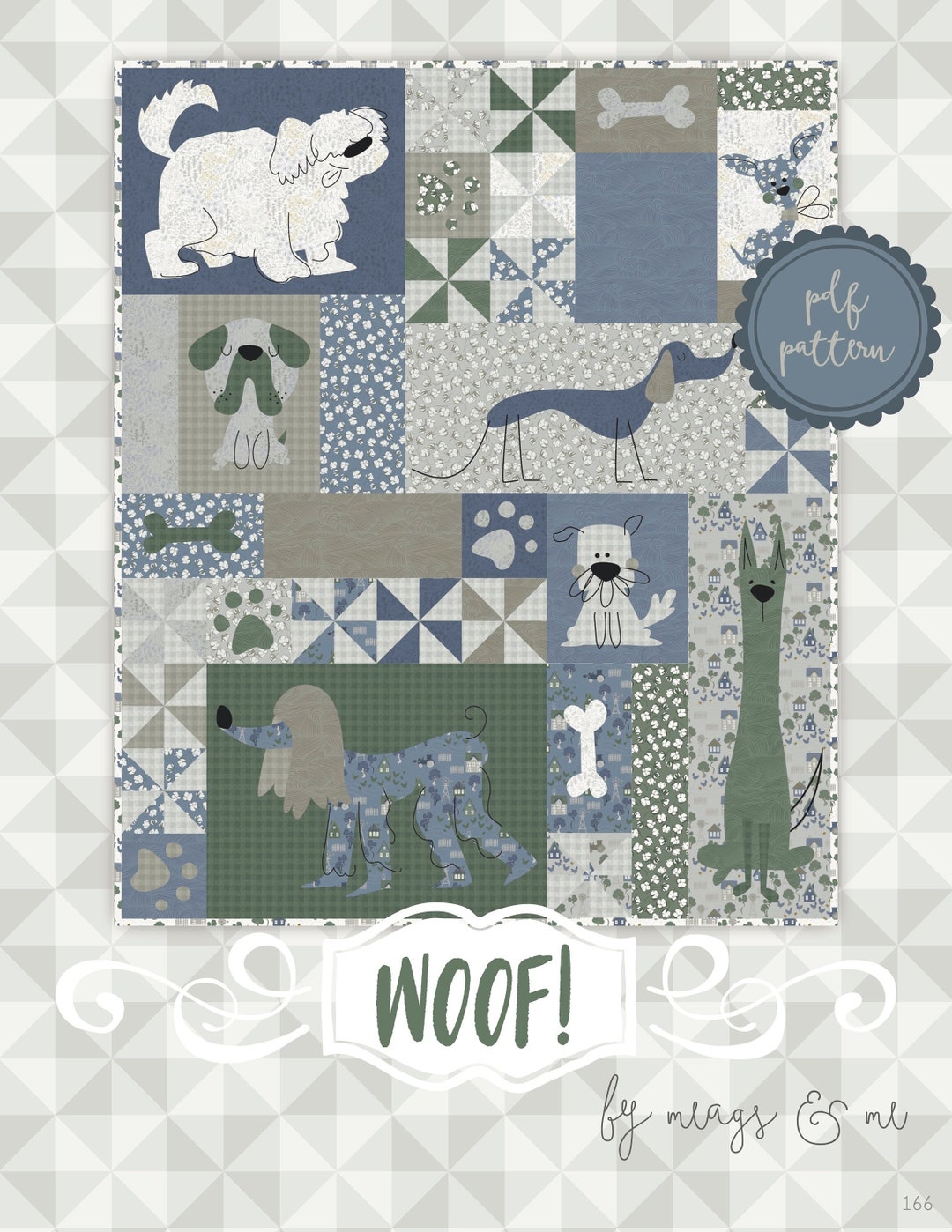 Instant Download: Woof - Etsy
