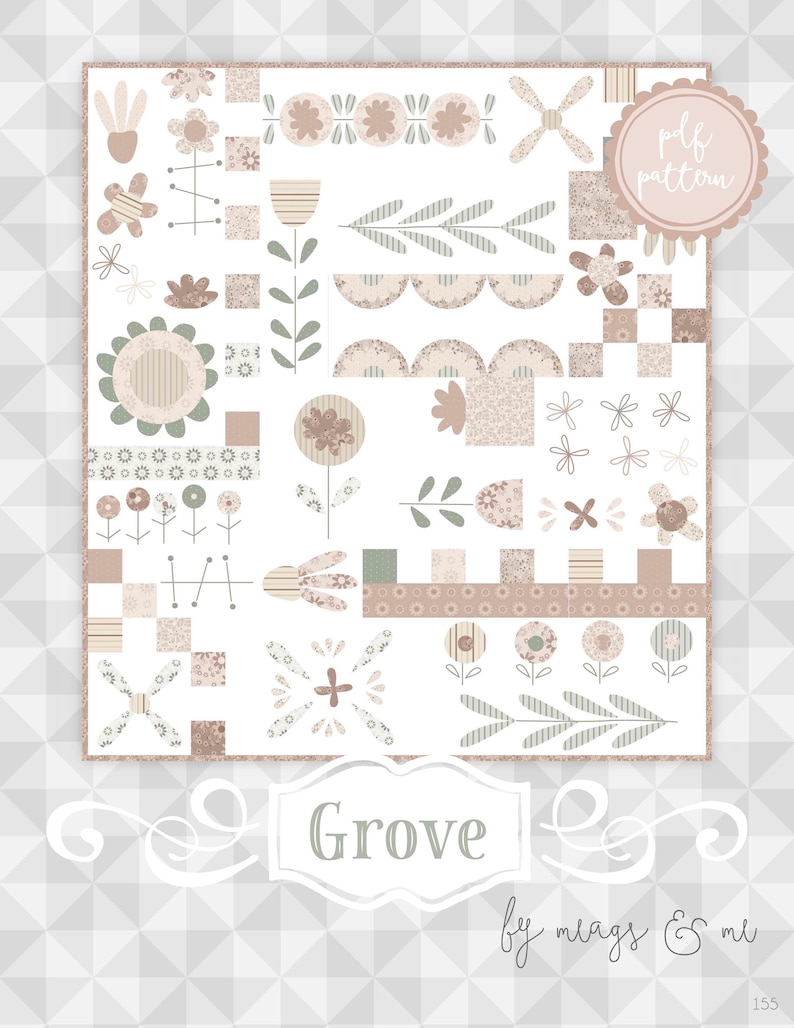 Instant Download: Grove. Hunny Bunny Fabric Collection - Etsy Canada
