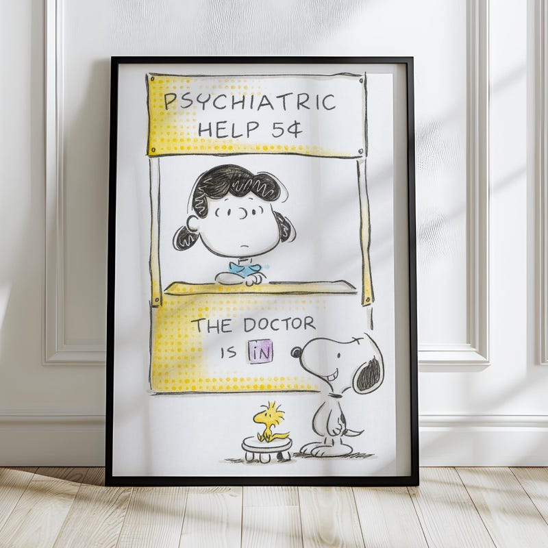 Charlie Brown Psychiatric Booth - Etsy