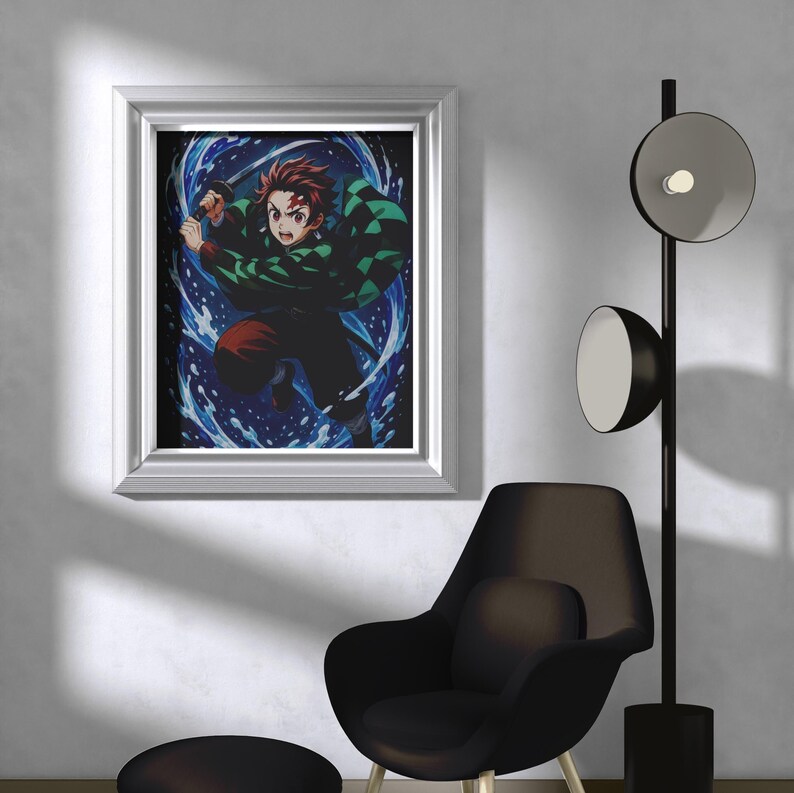Demon Slayer Wall Art Set of 10 – Kimetsu No Yaiba Anime Posters ...