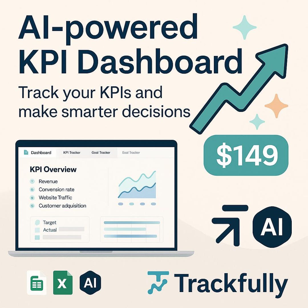 AI KPI Dashboard for Business – 149 Dollars Intro Price for the Next 7 ...