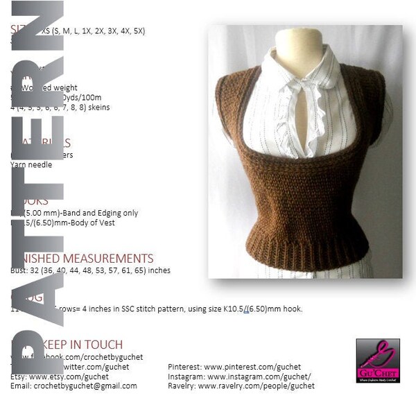 Knitting Pattern for Lace-edged Camisole a Simple Wool - Etsy Canada