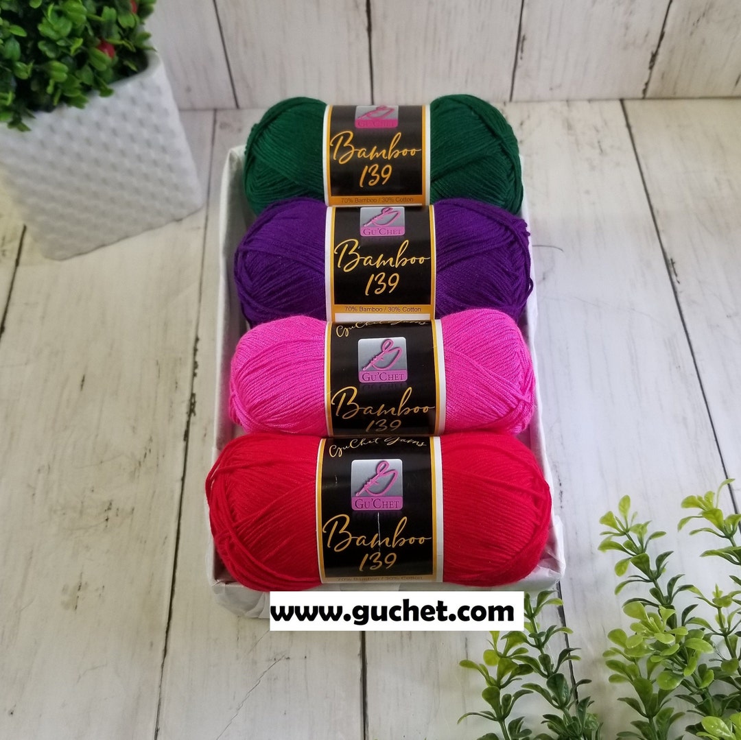 Yarn Gift Set Bamboo/cotton Yarn botanical Gardens Yarn Lover, Cotton ...