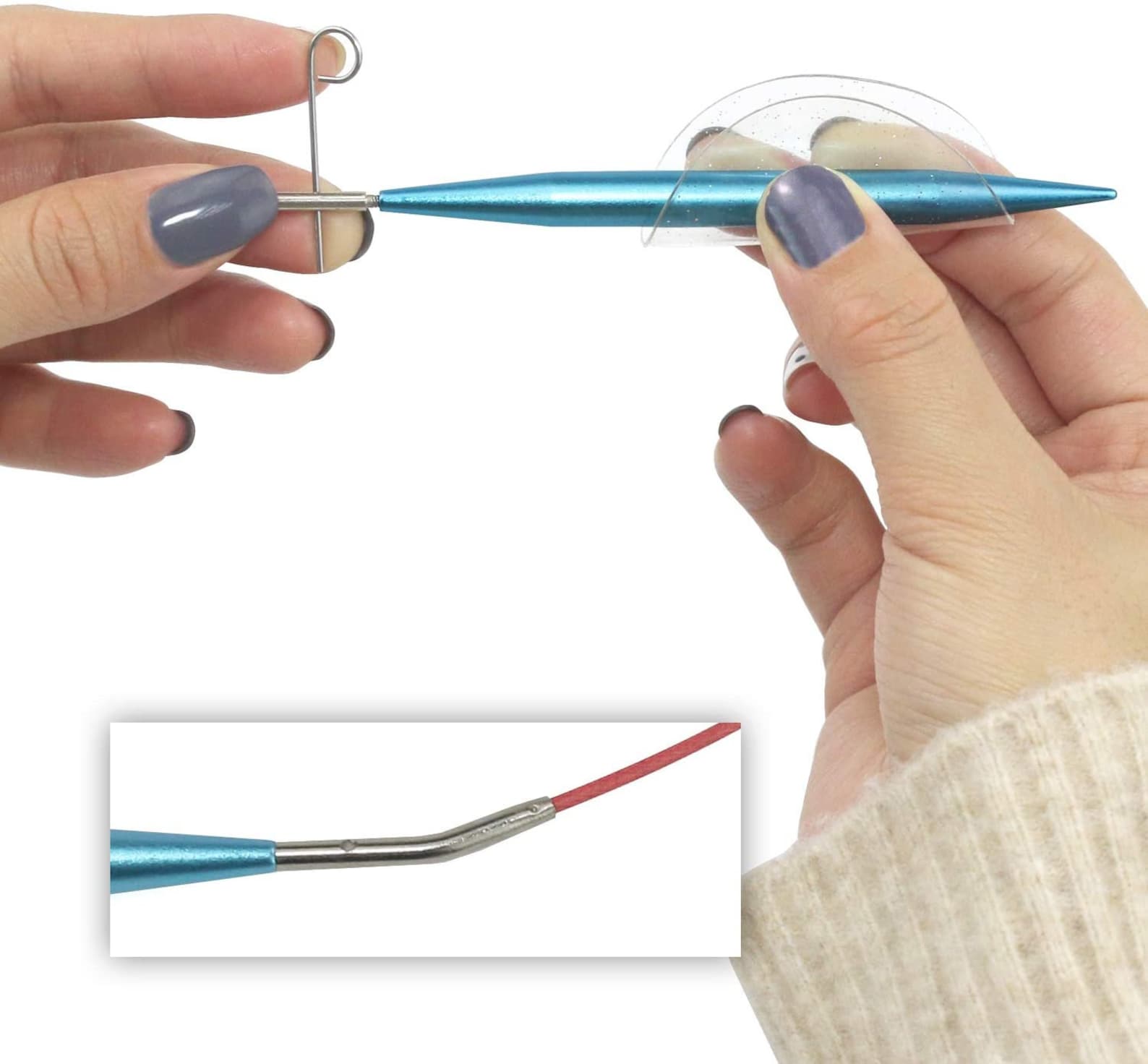 Interchangeable Knitting Needle Set Metal Includes 13 - Etsy