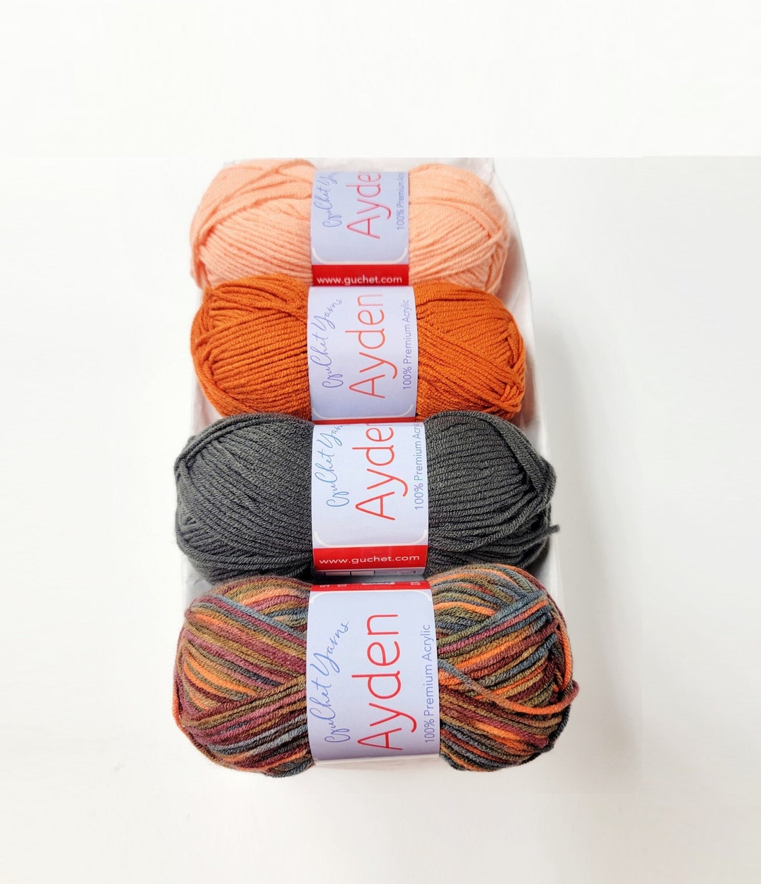 Yarn Gift Set - Baby Soft Acrylic Yarn - Ayden - Gift for Yarn Lover ...