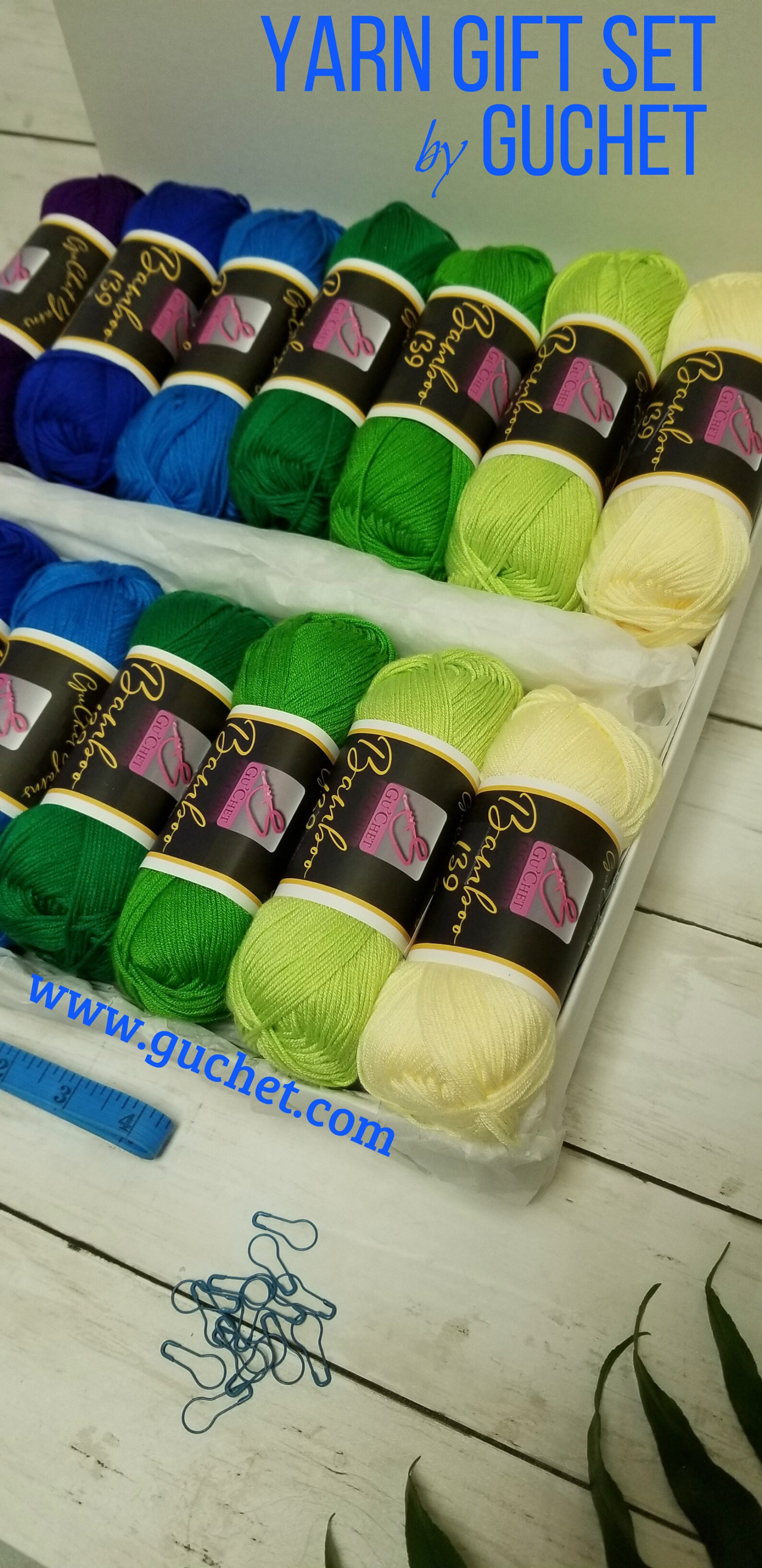 Yarn Free Shipping Tropical Yarn Gift Set Cotton Yarn | Etsy