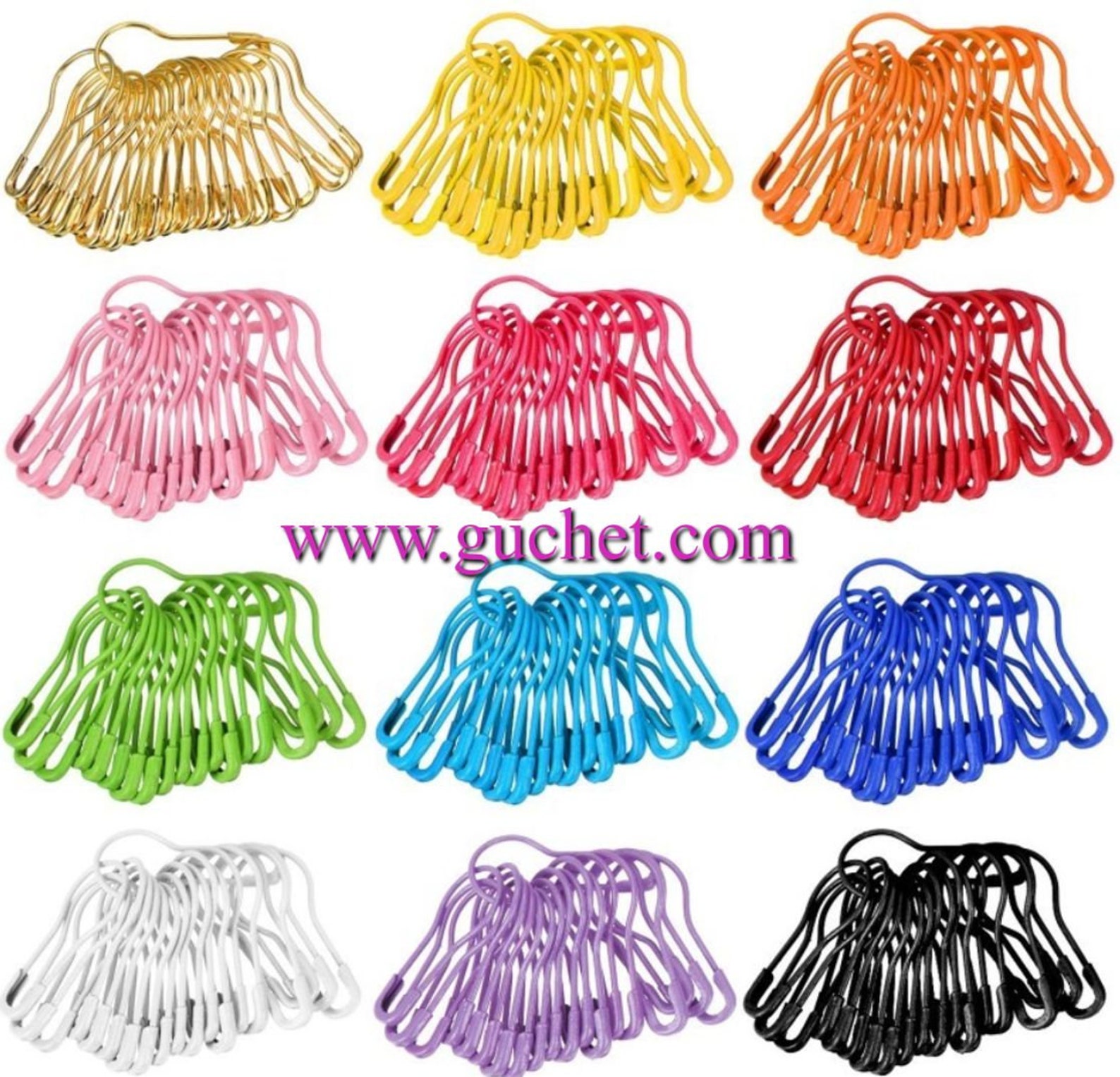 Stitch Markers Metal Safety Pins Stitch Marker Bulb Shaped - Etsy