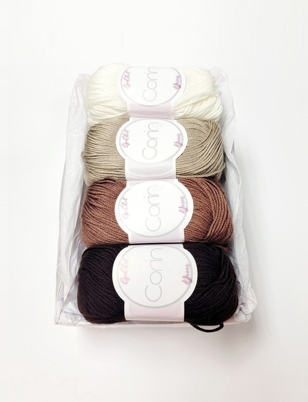 Yarn Gift Set - Silk/cashmere Yarn "teddy Bear" Gift for Yarn Lover ...
