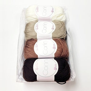 Yarn Gift Set - Silk/cashmere Yarn "teddy Bear" Gift for Yarn Lover ...