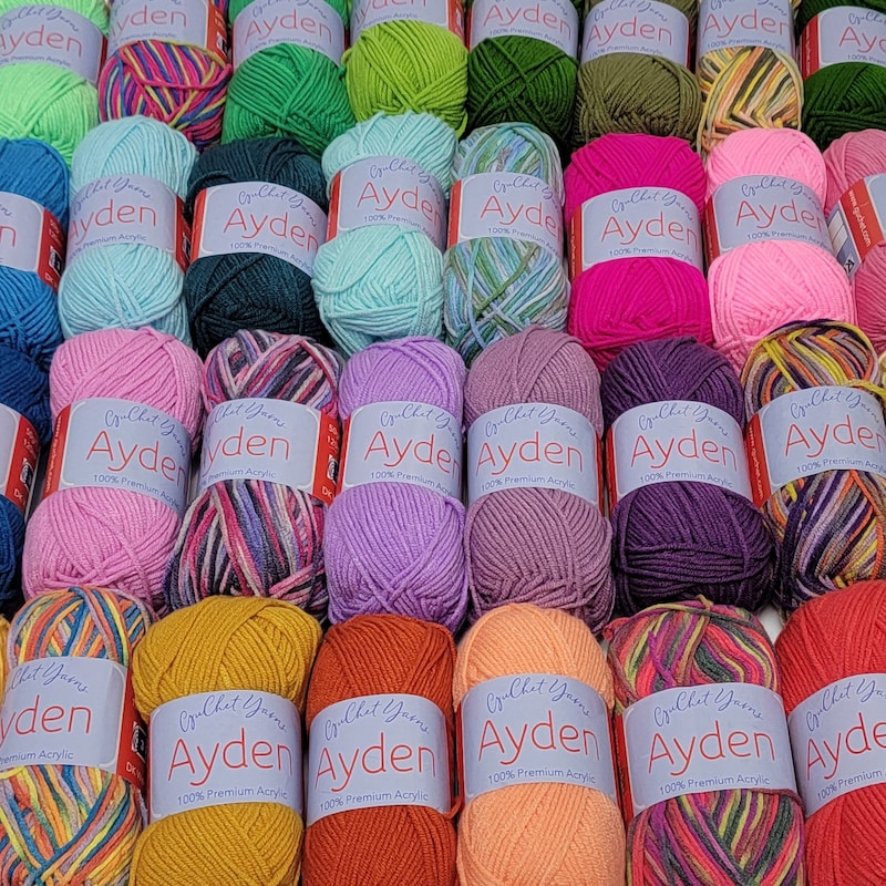 Acrylic Yarn - Etsy