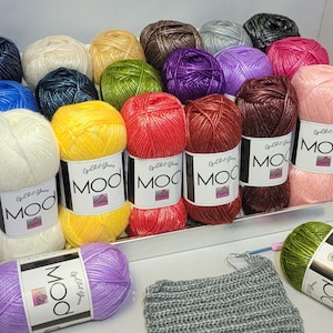 Metallic Yarn, Crochet Yarn, Knitting Yarn, Shiny Yarn, Soft Yarn, Gold ...