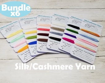 Yarn Sample Card | Etsy