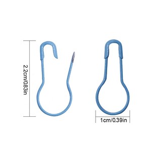 Stitch Markers, Metal Safety Pins Stitch Marker, Bulb Shaped, Packs of ...