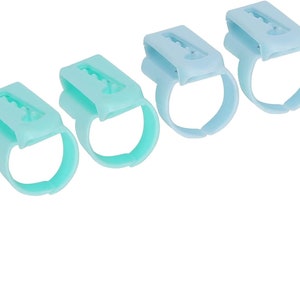 Yarn Ring Guide (pack of 4) - Plastic - Yarn Tension Guide - Yarn ...