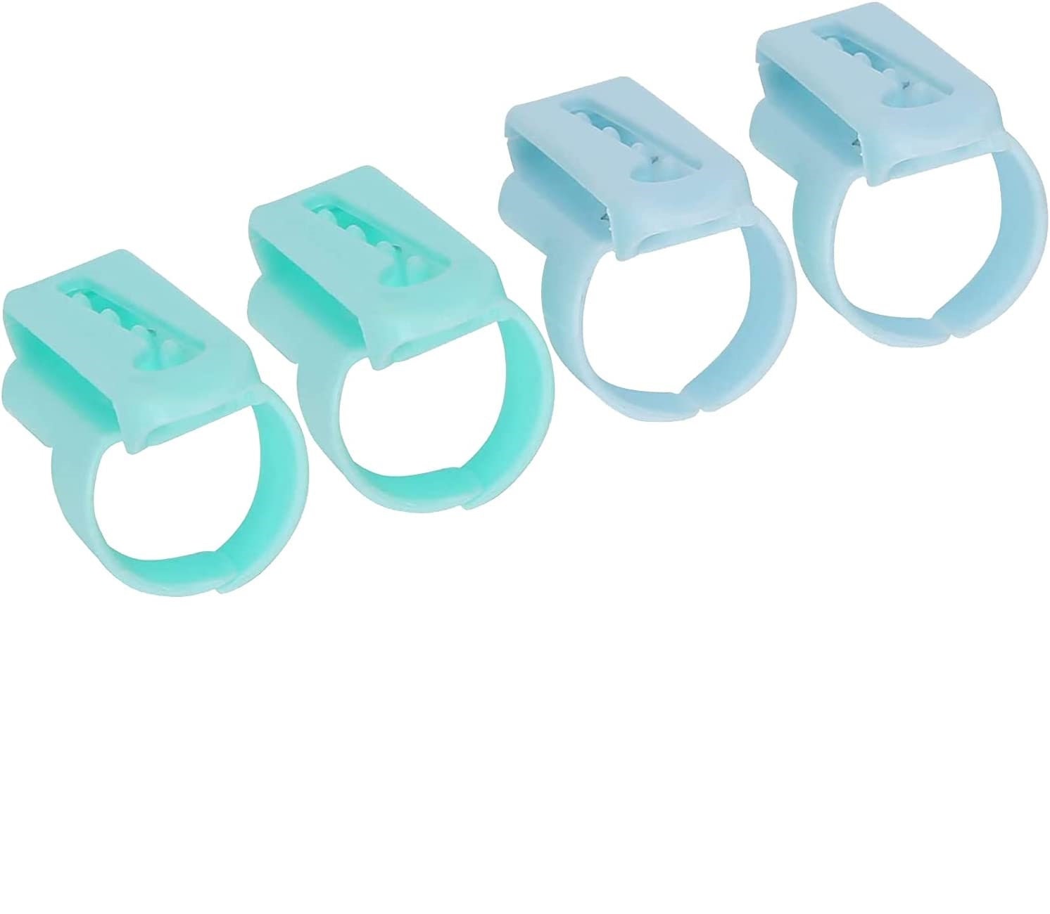 Yarn Ring Guide pack of 4 Plastic Yarn Tension Guide - Etsy