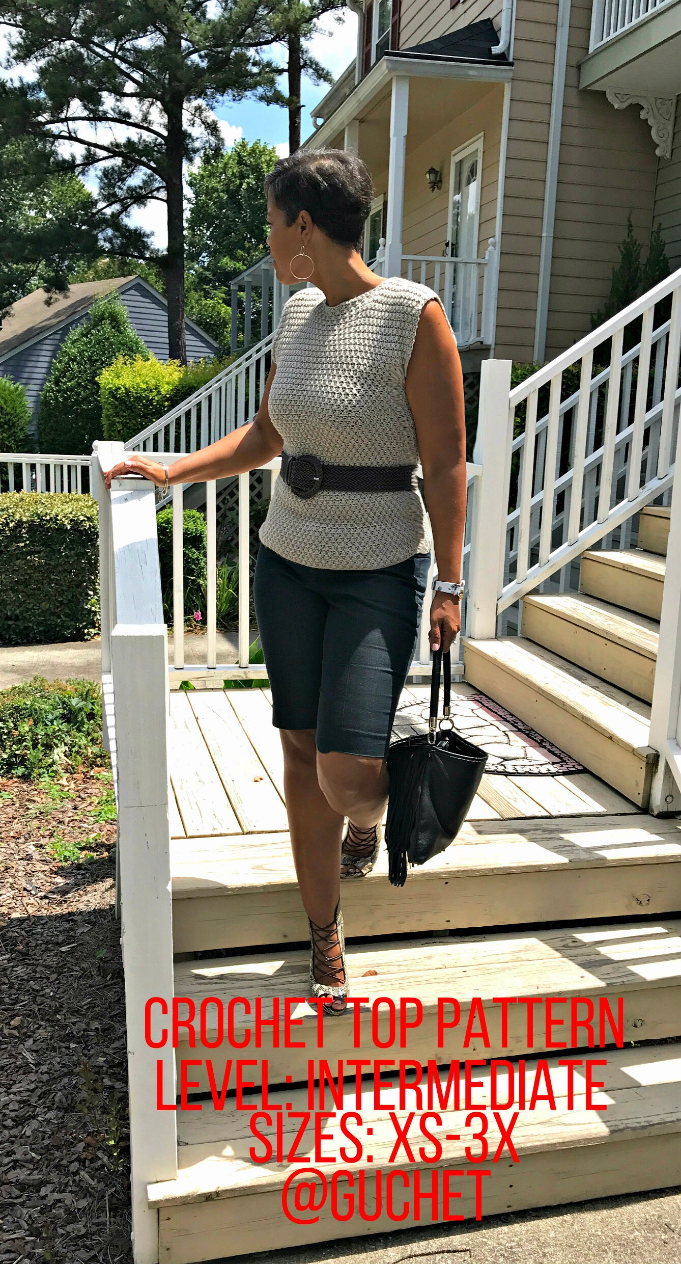 Crochet Top Pattern Includes Plus Sizes Asymmetrical Stitch | Etsy