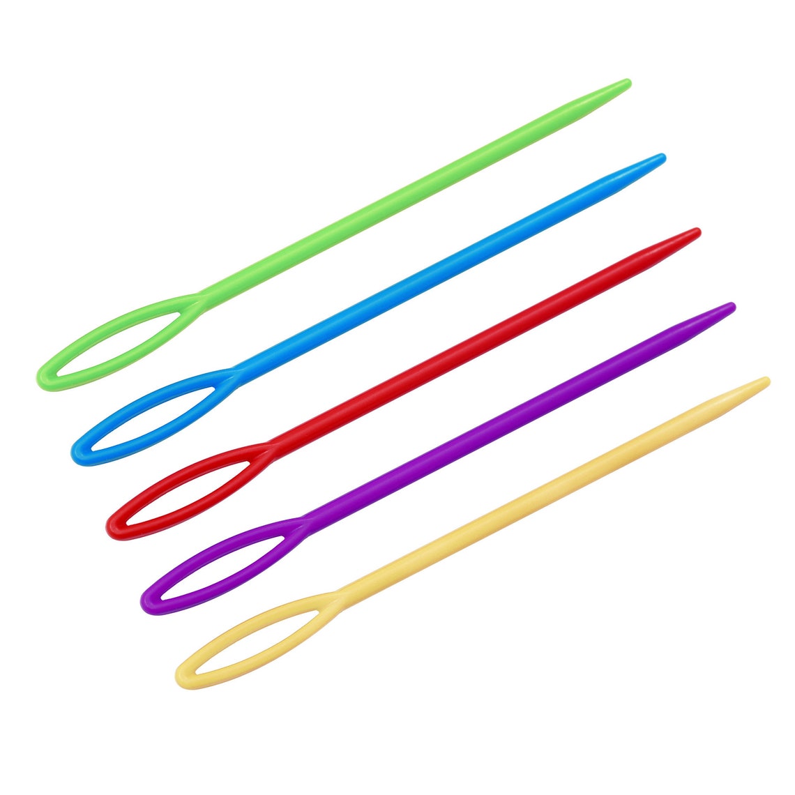 Yarn Needle, Large Eye Plastic Needle, Sewing Needle, Weaving Needle ...