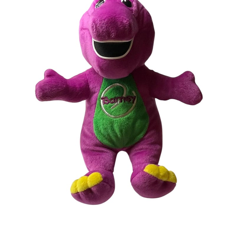 Barney Plush - Etsy