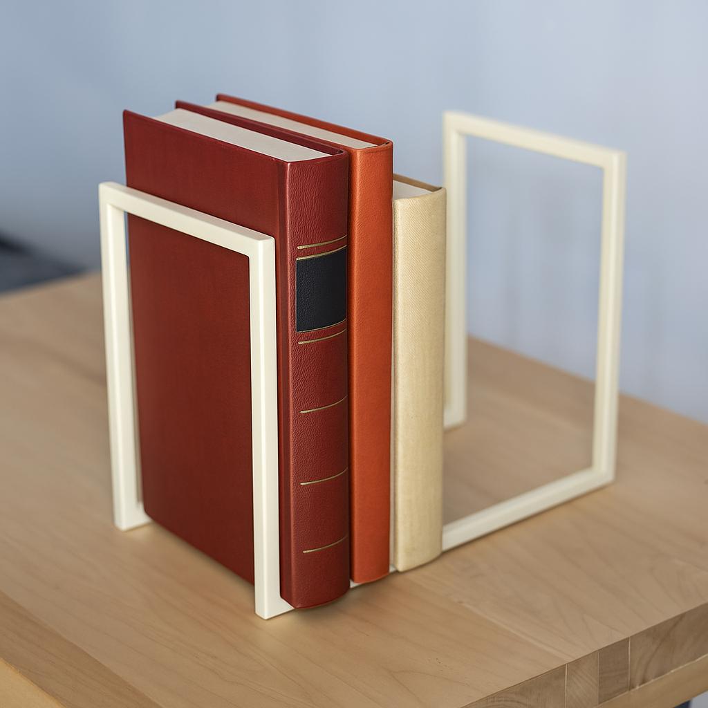 Handmade Metal Book Stand: Modern Minimalist Book Organizer - Etsy