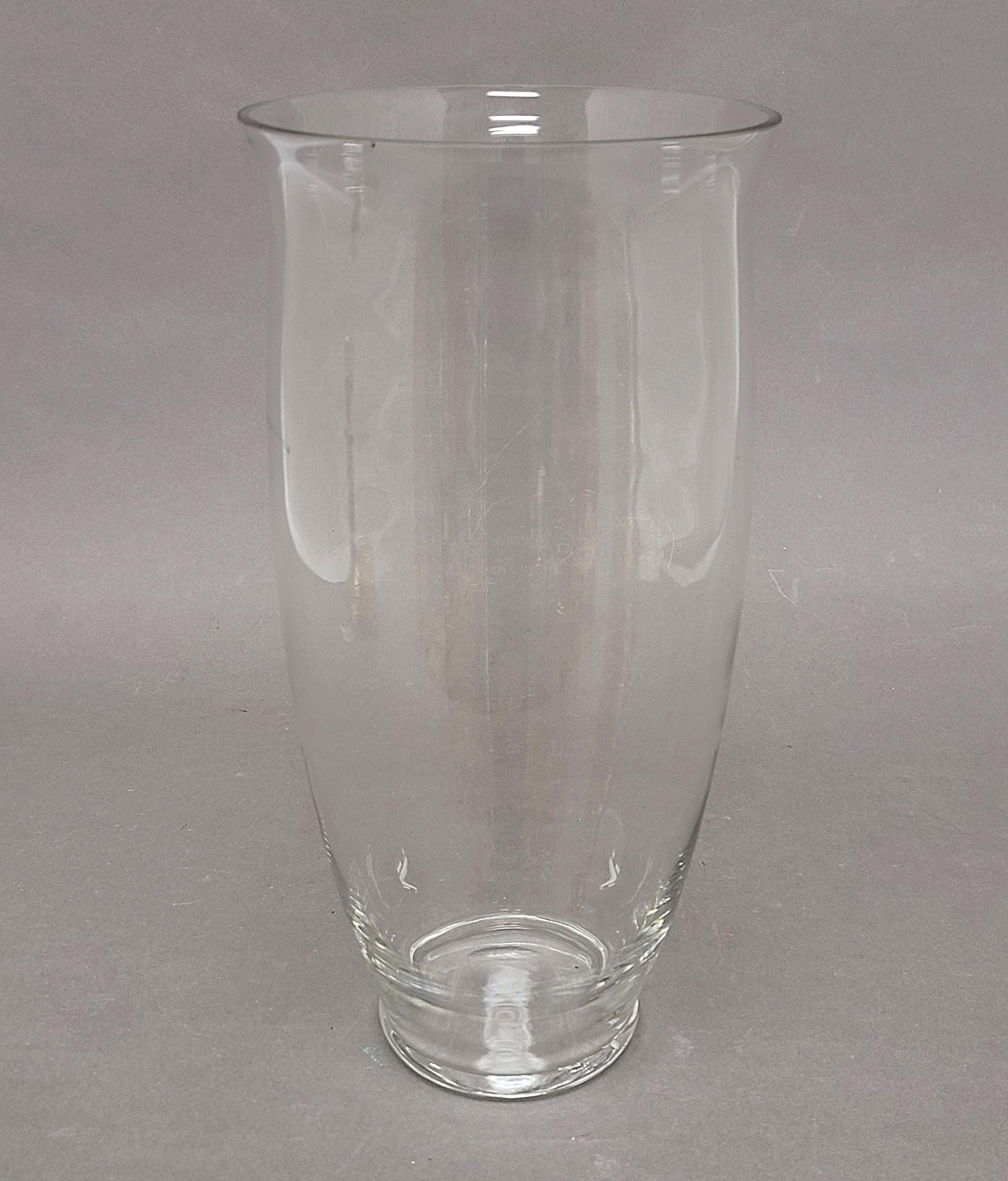 Vase Clear Glass Cone Shape Centerpiece Wedding Party Floral ...