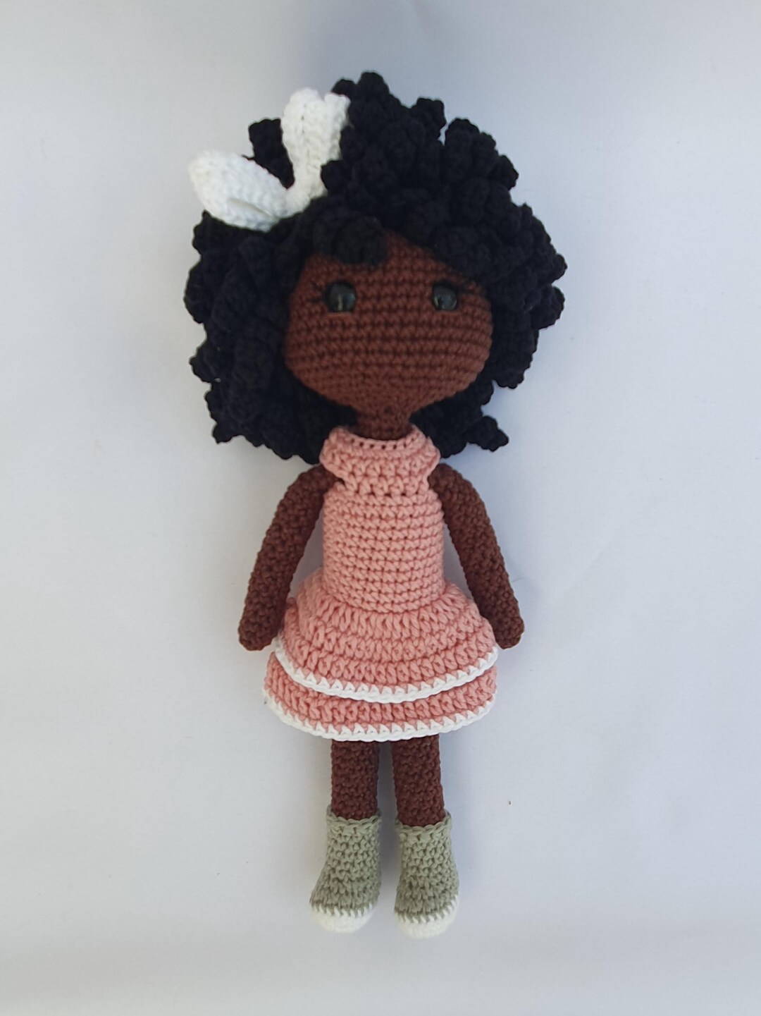 Amigurumi Doll Fernanda – Handmade Crochet Girl Doll – Unique Gift for ...