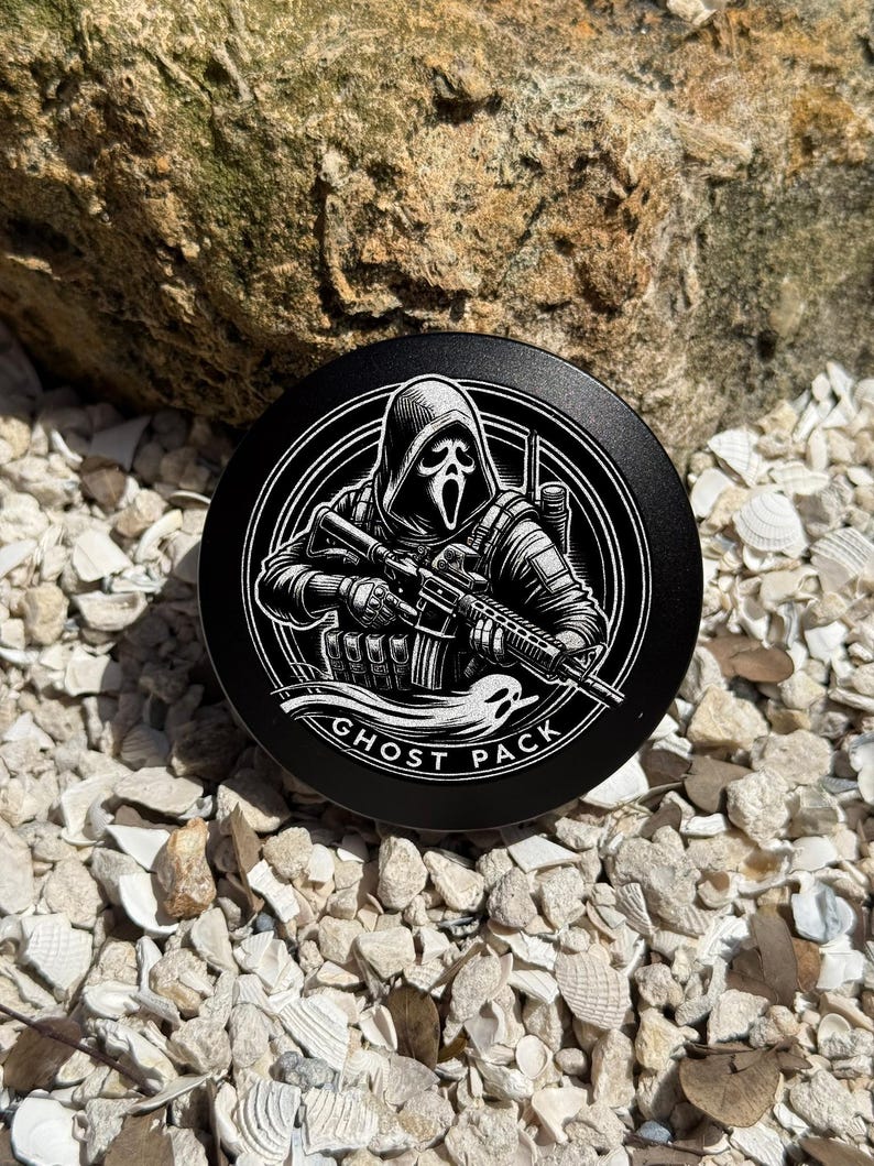 Metal Zyn Can Limited Ghost Edition Holds 30 Pouches Smell / Water ...