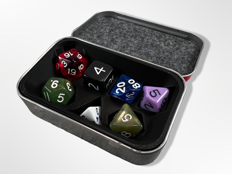 Altoid Tin Dice Insert: Dnd Pathfinder Mini Dice Tray Organizer - Etsy