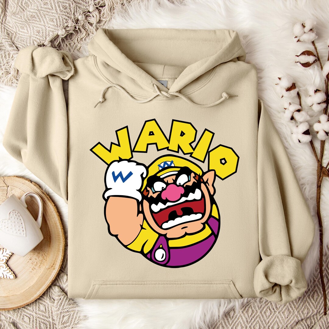 Super Mario Wario Hoodie, Disney Wario Character, Disneyland Trip ...