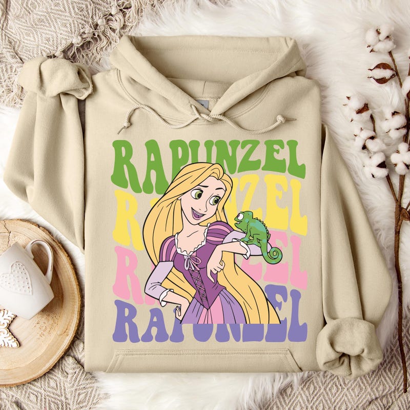 Princess Rapunzel Hoodie - Etsy