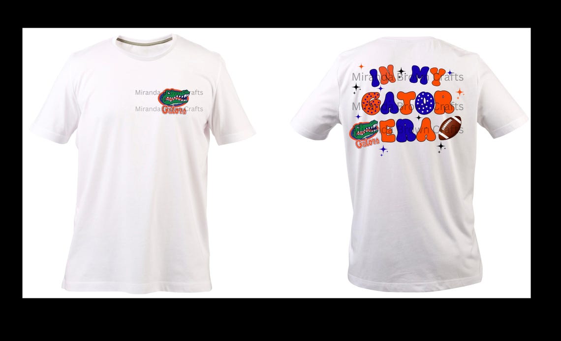 Florida Gator Era PNG File: Transparent Background for Sublimation or ...