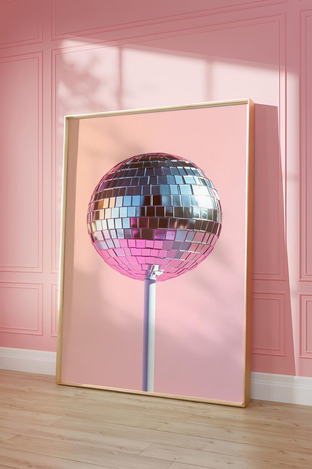 Disco Lollipop Wall Art | Candy Wall Print | Kitchen Wall Decor | Sweet ...