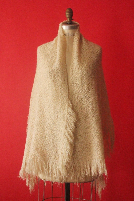 vintage 70s cream bohemian - Gem
