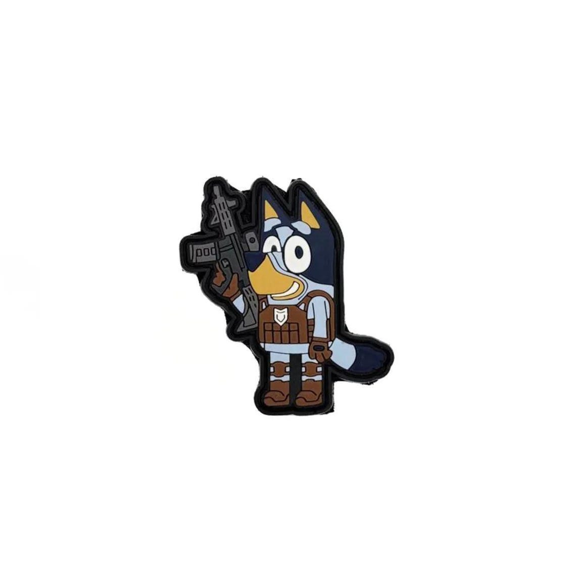 Bluey Inspired Tactical Morale Patch PVC Velcro Hook and Loop - Etsy