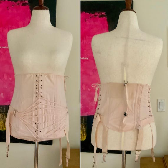 RARE 1950 Girdle Corset - 50s Corset. - Vintage Corse… - Gem