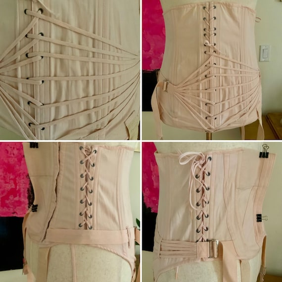 RARE 1950 Girdle Corset - 50s Corset. - Vintage Corse… - Gem
