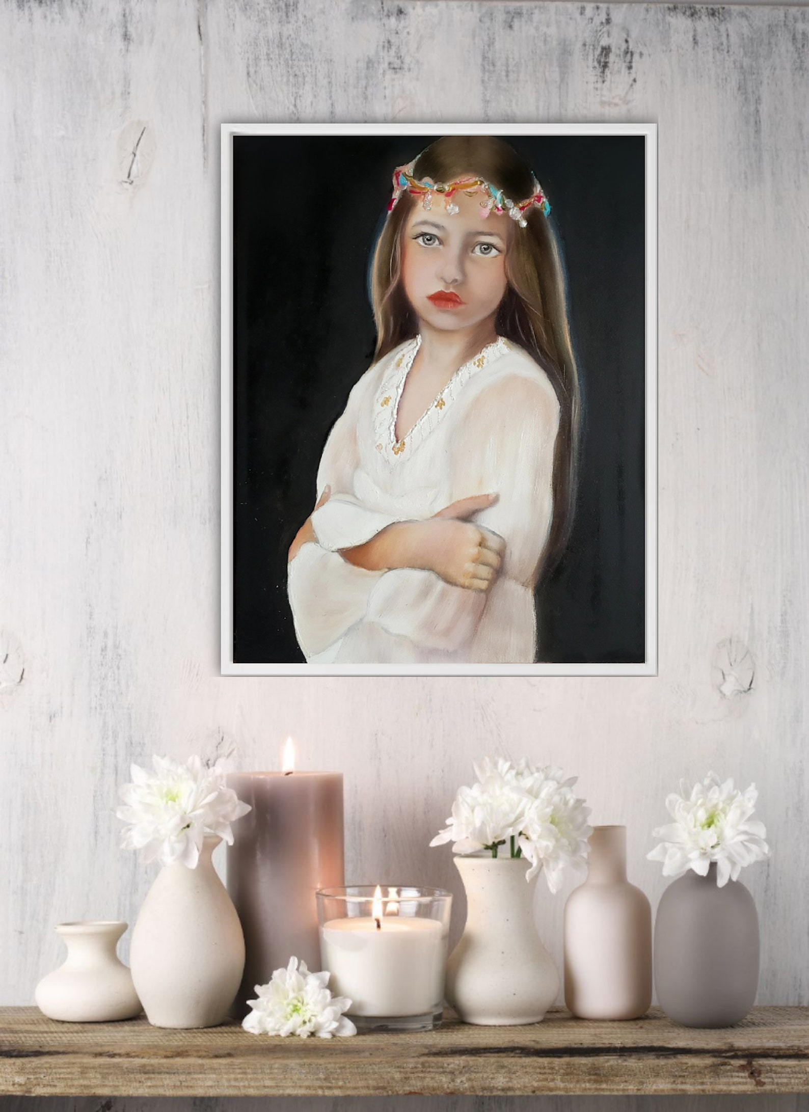 Isabella, Original Oil Painting Small Artwork Portrait Study of a ...