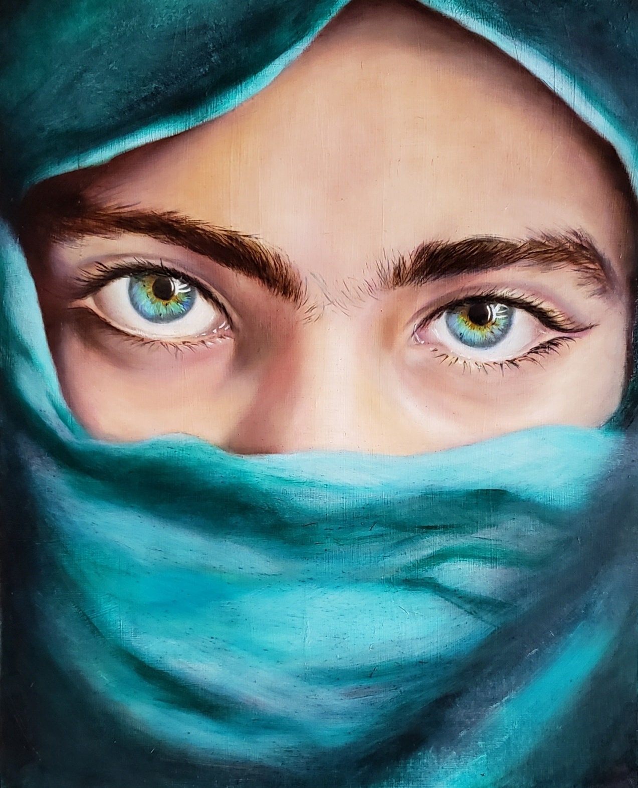 Beautiful Eyes Painting