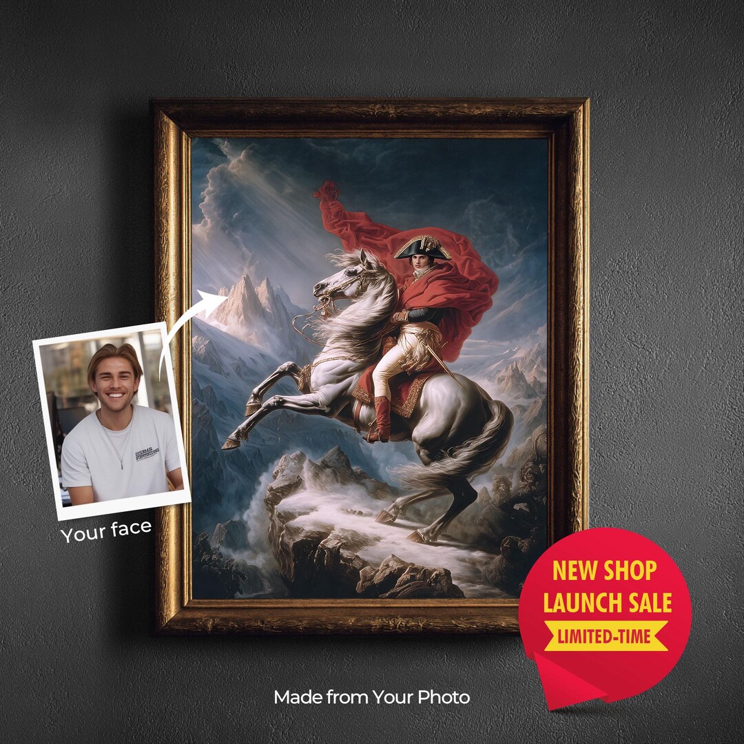 Custom Napoleon Royal Portrait From Photo Funny Renaissance Painting ...