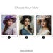 Custom Victorian Woman Portrait From Photo Vintage Style Digital ...