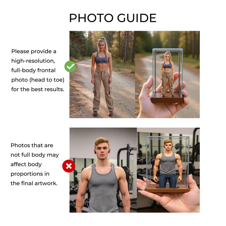 Custom Action Figure Character Portrait Personalized 3D Style Toy ...