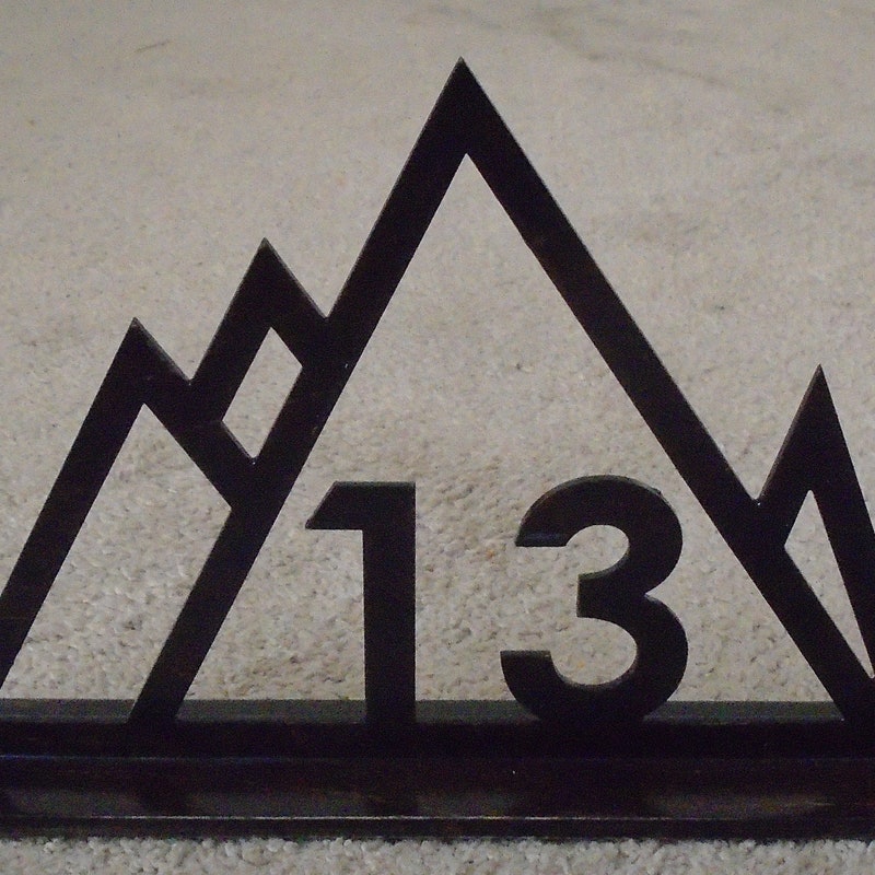 Mountain Table Numbers - Etsy